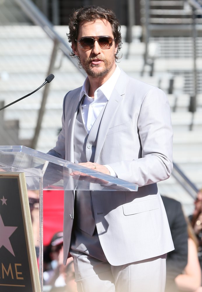 matthew-mcconaughey Picture 1 - Matthew McConaughey Honored with A Star ...