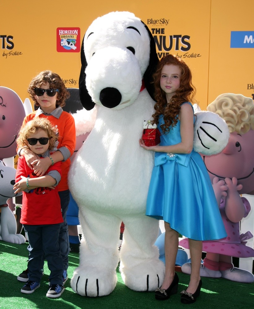 Francesca Capaldi Picture 1 - The Premiere of The Peanuts Movie