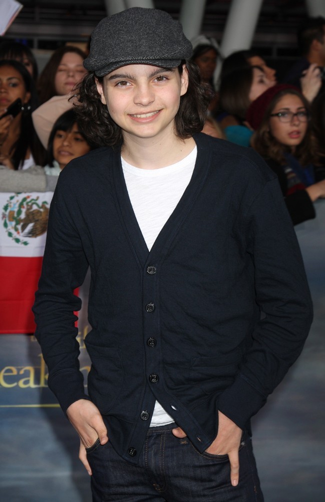 Max Burkholder Picture 1 - The Premiere of The Twilight Saga's Breaking ...