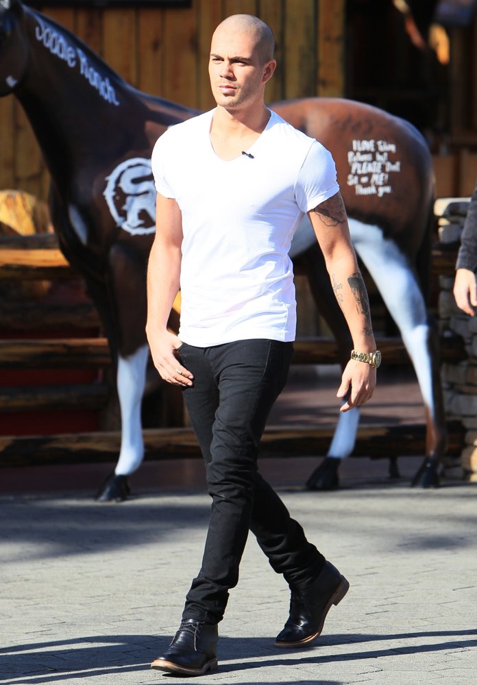 max george Picture 1 - The Wanted for The Entertainment Show Extra