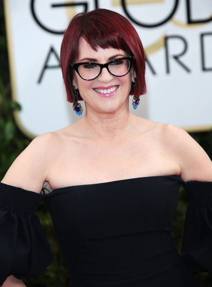 megan mullally Picture 1 - 71st Annual Golden Globe Awards - Arrivals