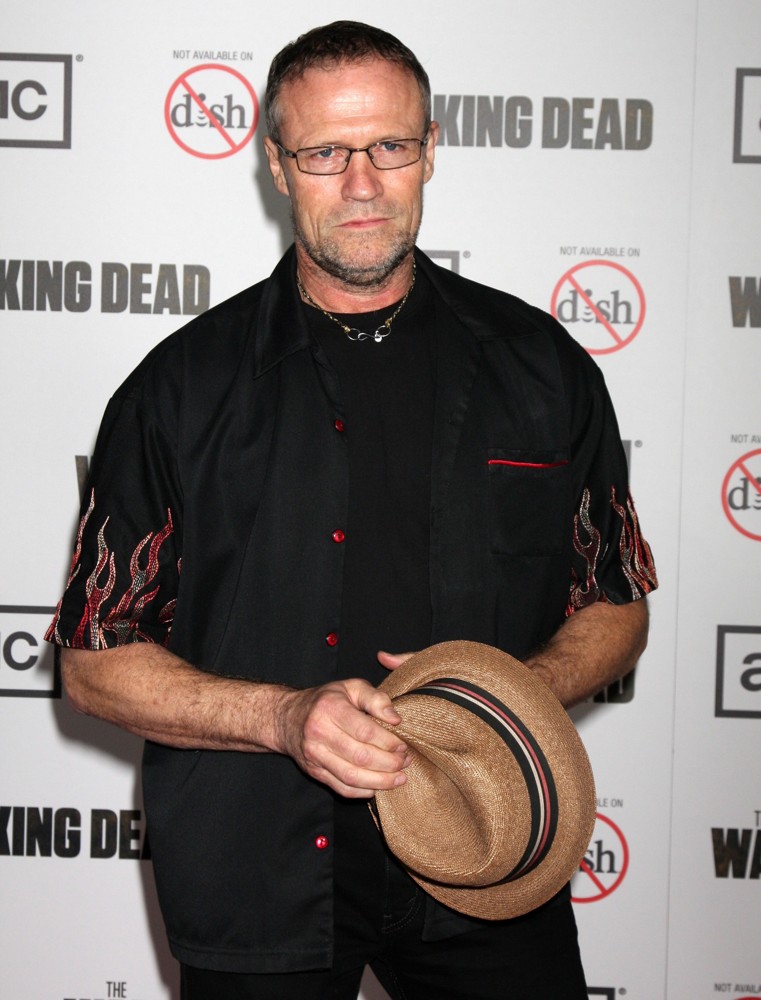 michael-rooker Picture 1 - Premiere of AMC's The Walking Dead 3rd ...