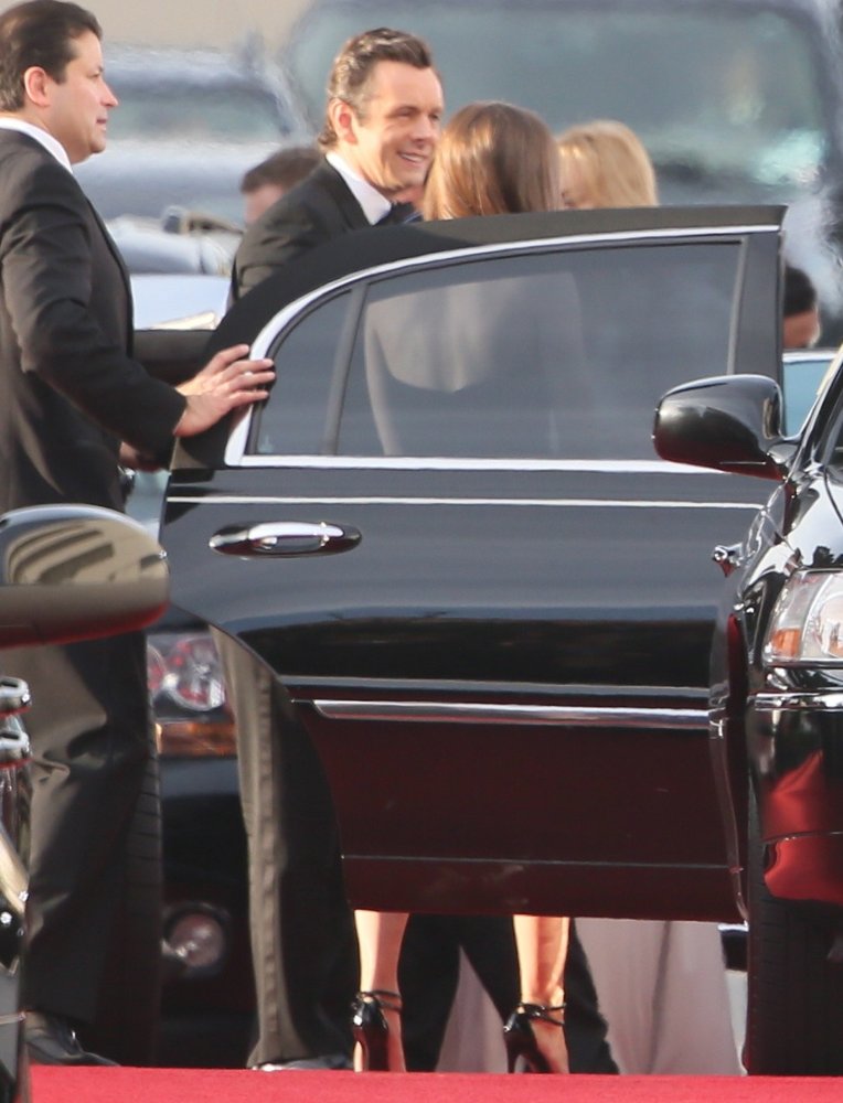michael-sheen Picture 1 - 71st Annual Golden Globe Awards - Arrivals
