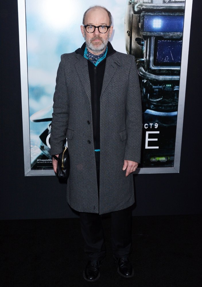 Michael Stipe Picture 1 - World Premiere of Chappie - Red Carpet Arrivals