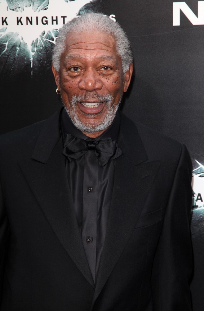 Morgan Freeman Picture 1 - The Dark Knight Rises New York Premiere ...