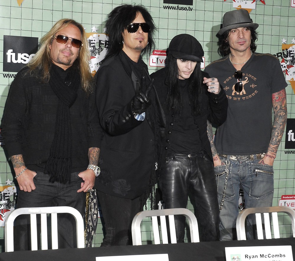 motley-crue Picture 1 - The Crue Fest 2 Line Up Press Conference