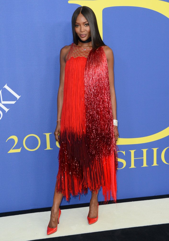 naomi-campbell Picture 1 - 2018 CFDA Fashion Awards - Arrivals