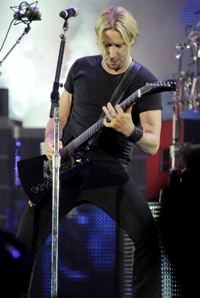 Nickelback Picture 1 - Nickelback Performing Live on Stage