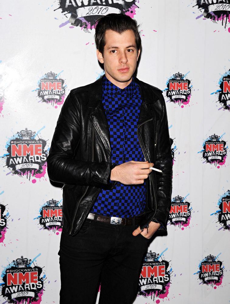 Mark Ronson Picture 7 - Mark Ronson arrives at The May Fair Hotel at ...