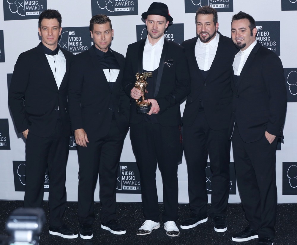 NSYNC Picture 1 - 2013 MTV Video Music Awards - Press Room