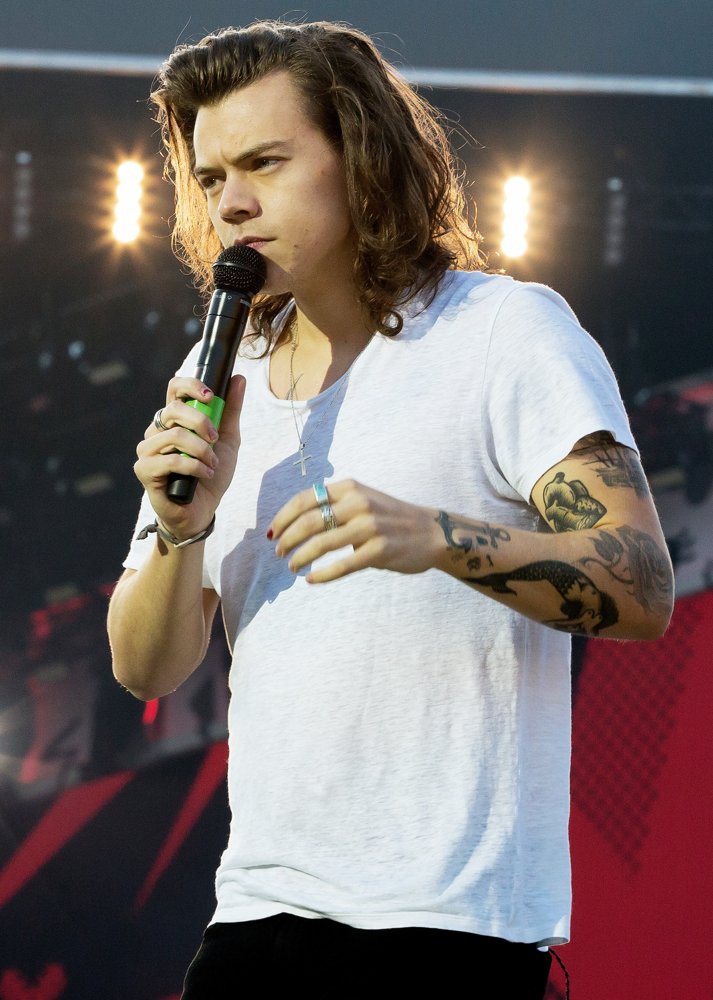 Harry Styles Picture 155 - One Direction Performing Live on Stage