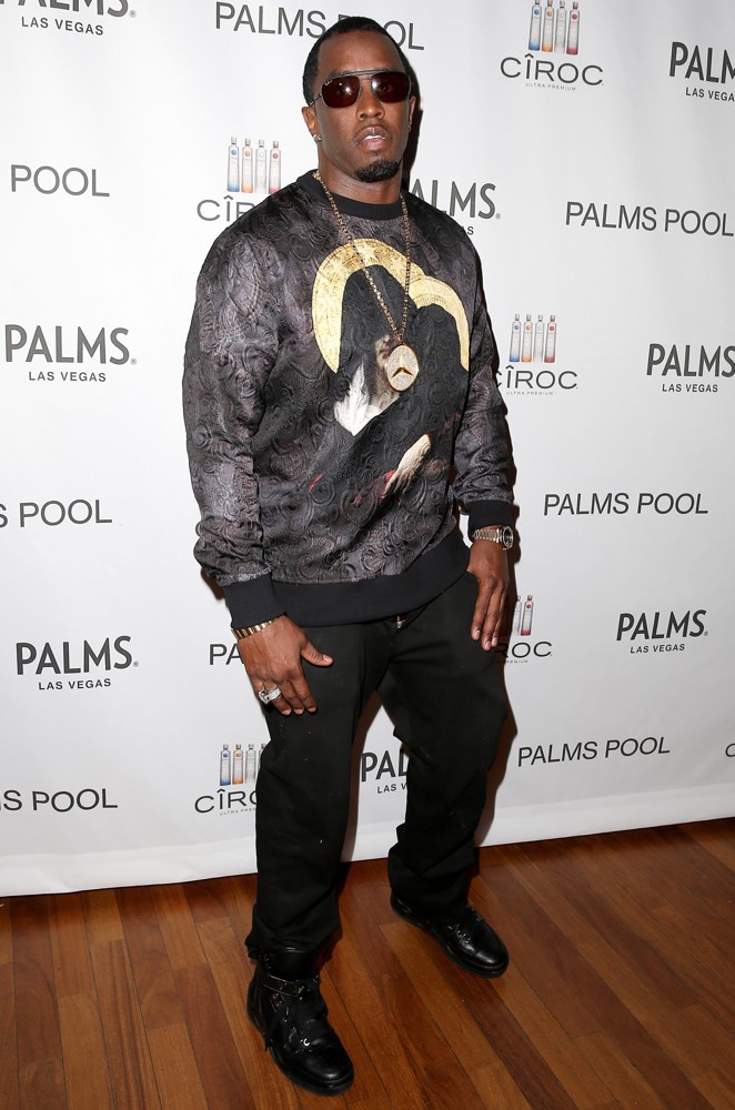 P. Diddy Picture 1 - P. Diddy Hosts Fight Night After-Party