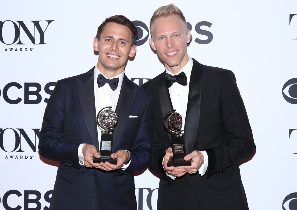 Benj Pasek Picture 1 - 71st Annual Tony Awards - Press Room