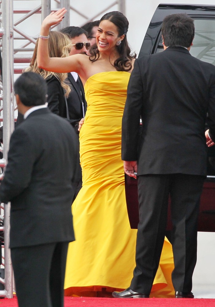 paula-patton Picture 1 - The 69th Annual Golden Globe Awards - Arrivals