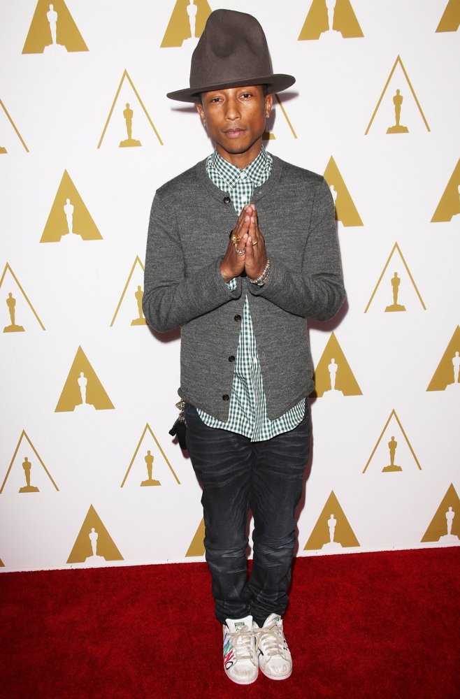 pharrell-williams Picture 1 - The 86th Oscars Nominees Luncheon - Arrivals