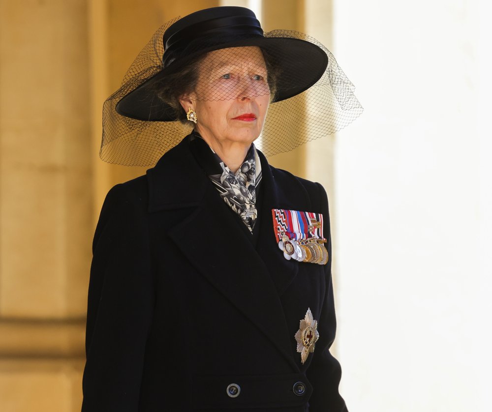 Princess Anne Picture 1 - Duke of Edinburgh Funeral