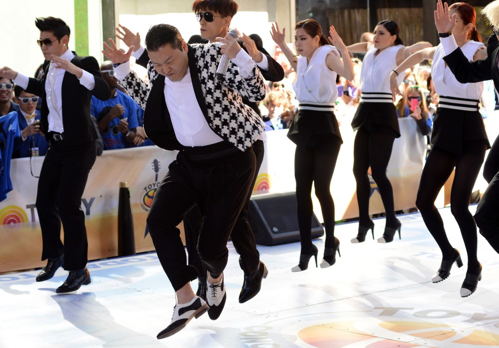 PSY Picture 1 - PSY Performing Live as Part of NBC's Today Show Concert ...