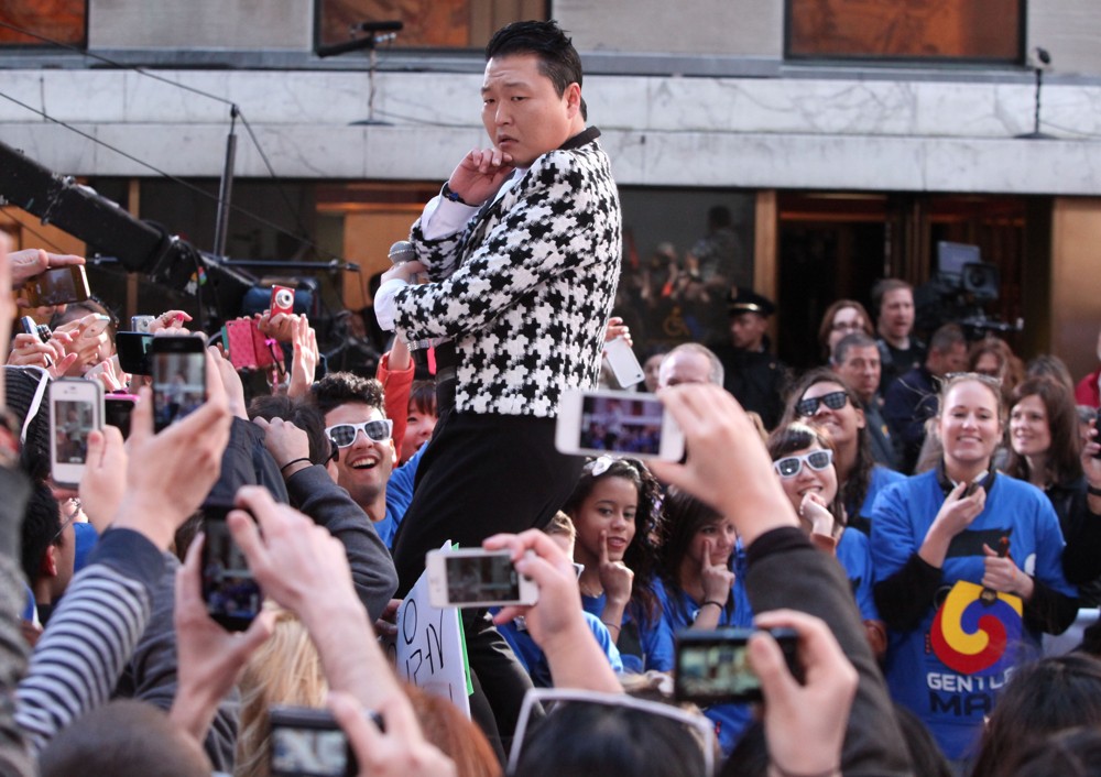 PSY Picture 164 - PSY Performing Live as Part of NBC's Today Show ...