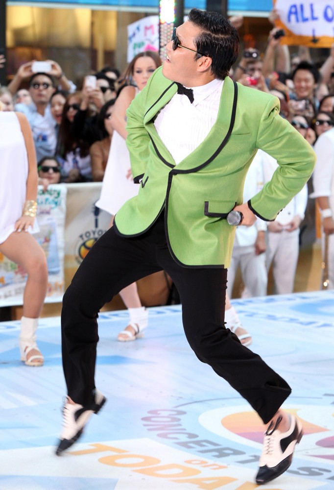 PSY Picture 1 - PSY Performs Gangnam Style Live as Part of NBC's Today ...