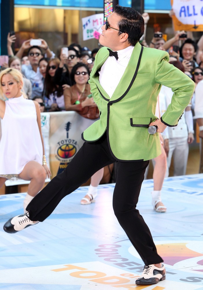 PSY Picture 1 - PSY Performs Gangnam Style Live as Part of NBC's Today ...