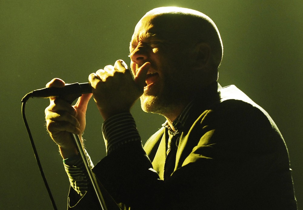 michael-stipe Picture 1 - R.E.M. Perform Live in Concert at Siemens Arena