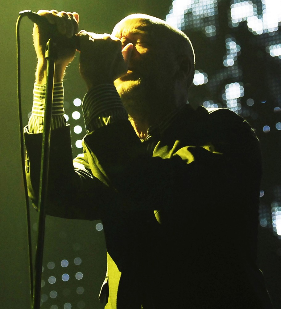 michael-stipe Picture 1 - R.E.M. Perform Live in Concert at Siemens Arena