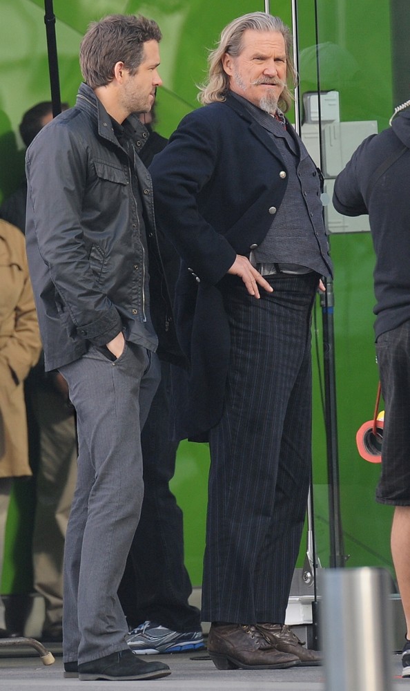 Jeff Bridges Picture 62 - Filming Scenes for The Movie R.I.P.D.