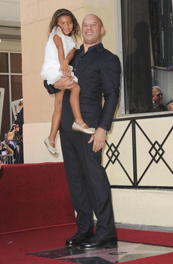 Hania Riley Picture 1 - Vin Diesel Honored on The Hollywood Walk of Fame