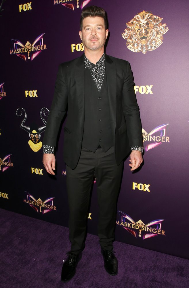 Robin Thicke Picture 1 - The Masked Singer TV Series Premiere - Arrivals