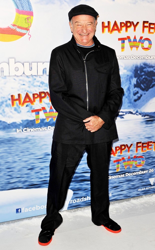 Robin Williams Picture 49 Happy Feet Two Australian Premiere