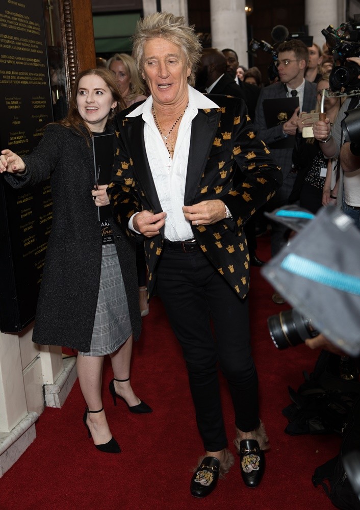 rod-stewart Picture 1 - TINA Premiere - Red Carpet Arrivals