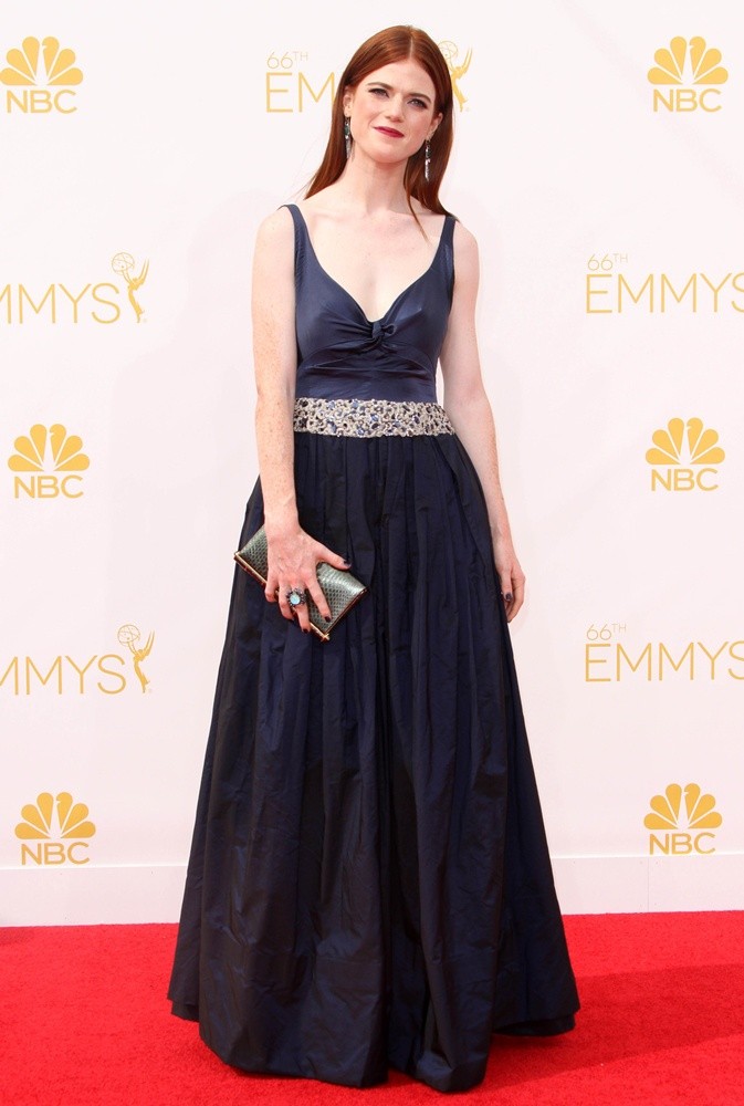 rose-leslie Picture 1 - 66th Primetime Emmy Awards - Press Room