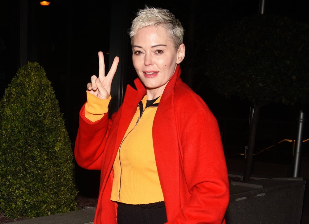 Rose McGowan Picture 1 - Rose McGowan at Conrad Hotel | AceShowbiz