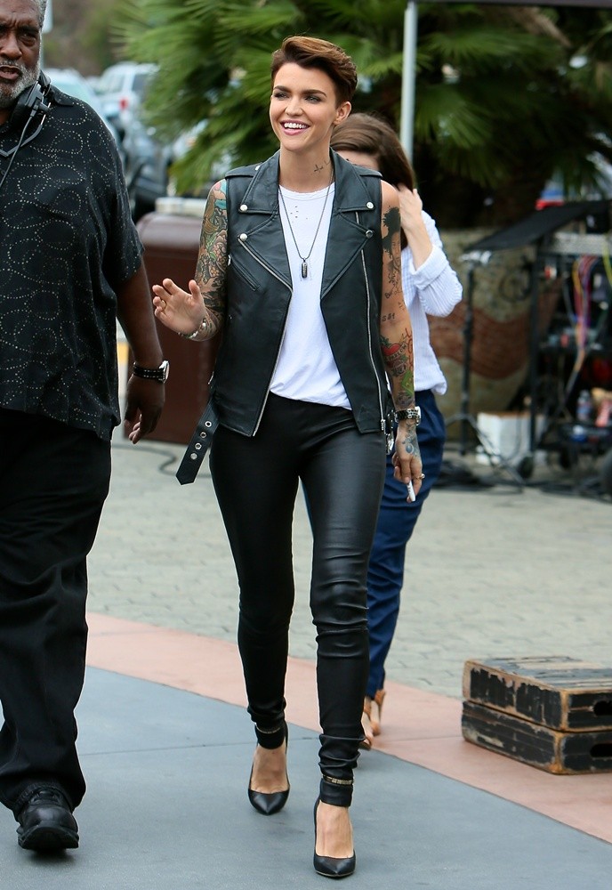 Ruby Rose Picture 1 - Ruby Rose Appears on Extra