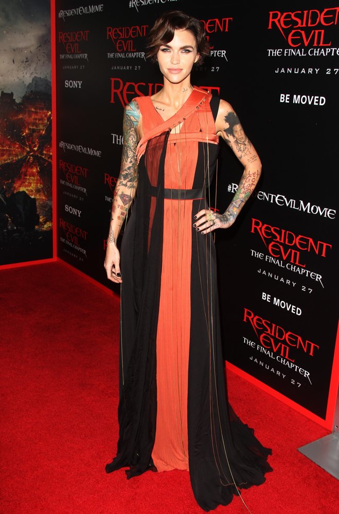 Ruby Rose Picture 1 - Premiere of Sony Pictures Releasing's Resident ...