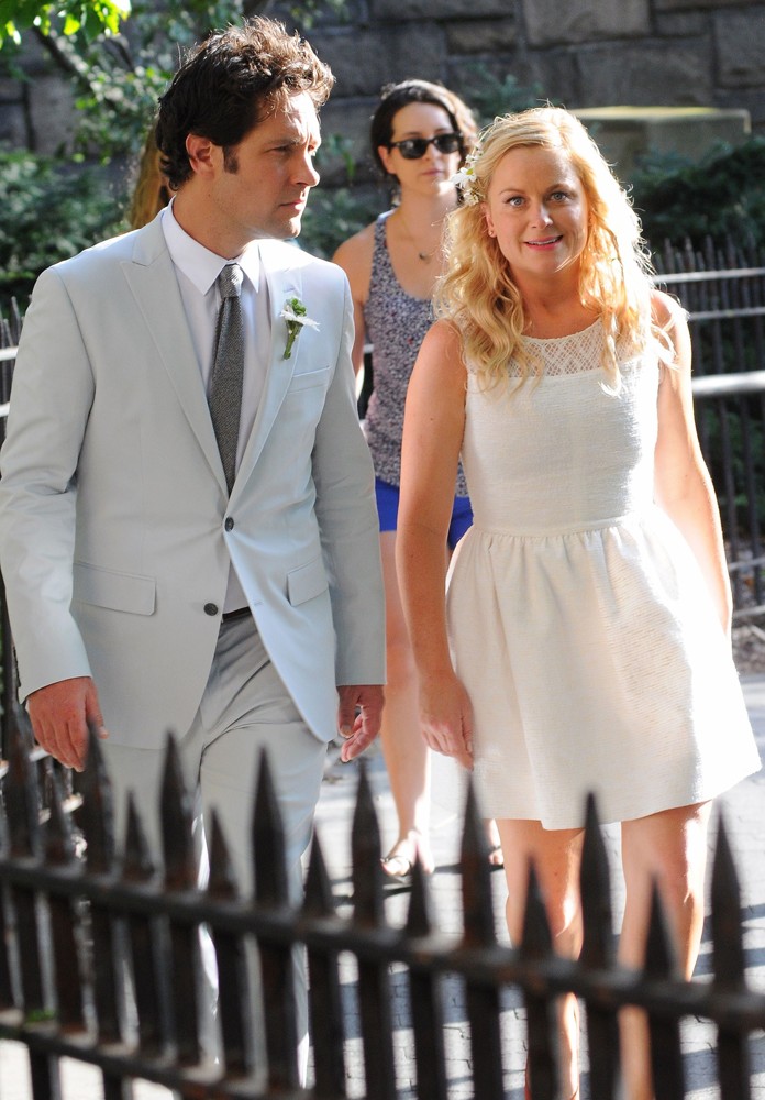 paul-rudd Picture 1 - Paul Rudd and Amy Poehler Filming They Came ...