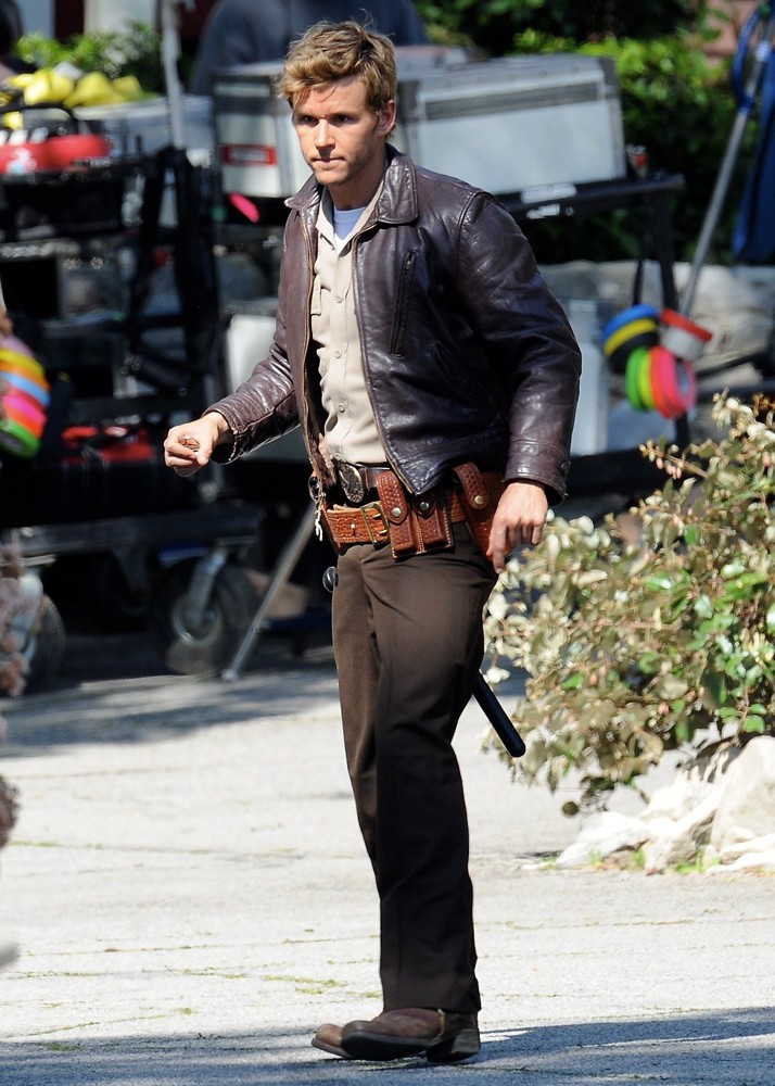 Ryan Kwanten Picture 1 - Actors on The Set of True Blood