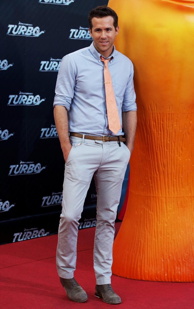 ryan reynolds Picture 1 - World Premiere of DreamWorks Animation's Turbo