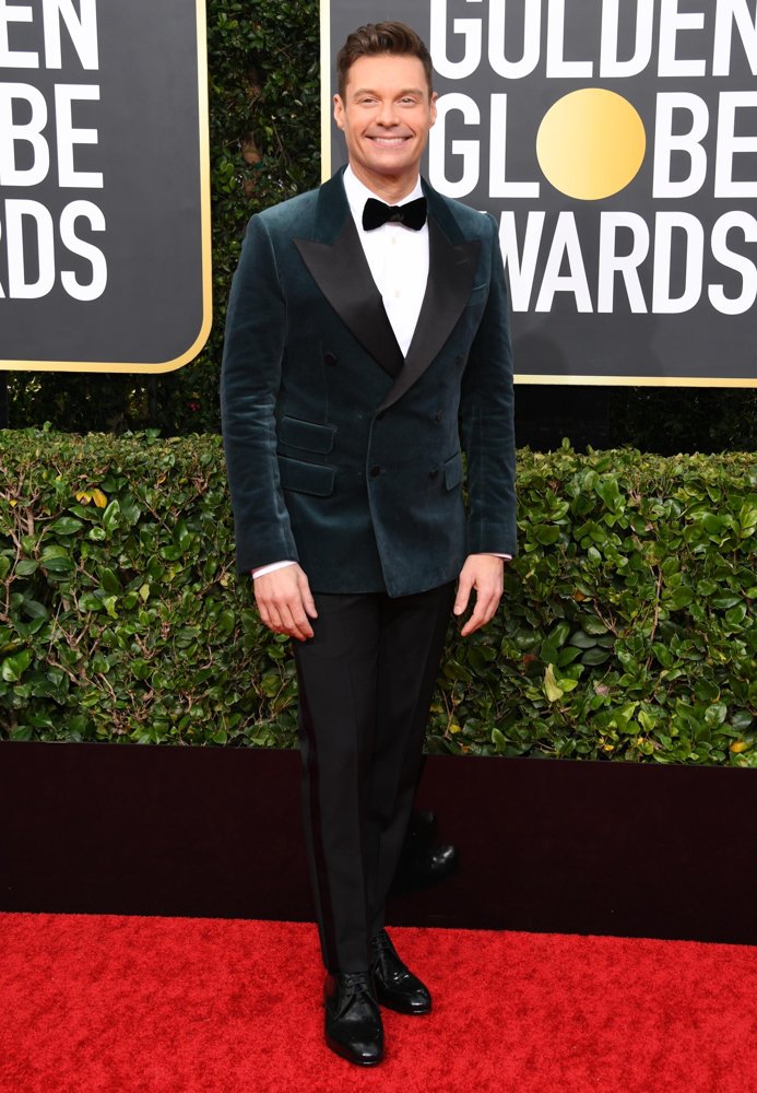 ryan-seacrest Picture 1 - 77th Annual Golden Globes - Arrivals