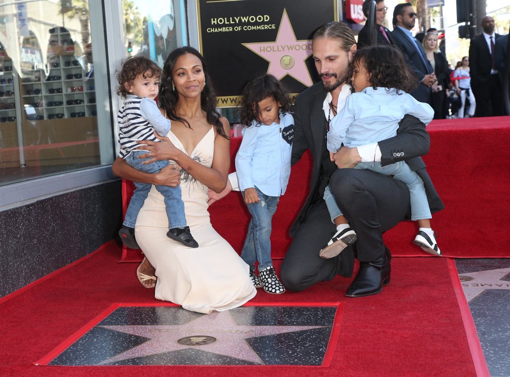 Marco Perego Picture 1 - Zoe Saldana Honored with A Star on The ...