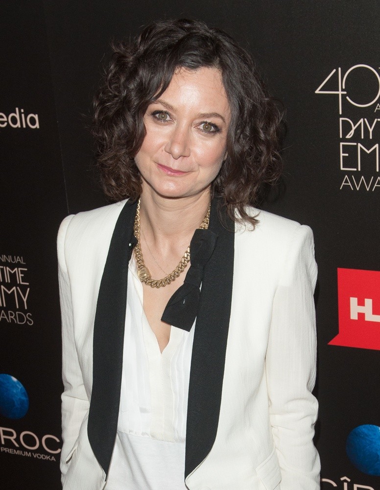 sara-gilbert Picture 1 - The 40th Annual Daytime Emmy Awards - Arrivals
