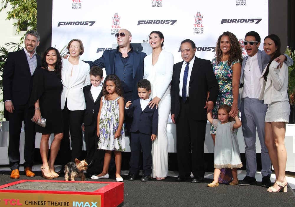 Vin Diesel Picture 1 - Vin Diesel's Hand-Print and Foot-Print Ceremony