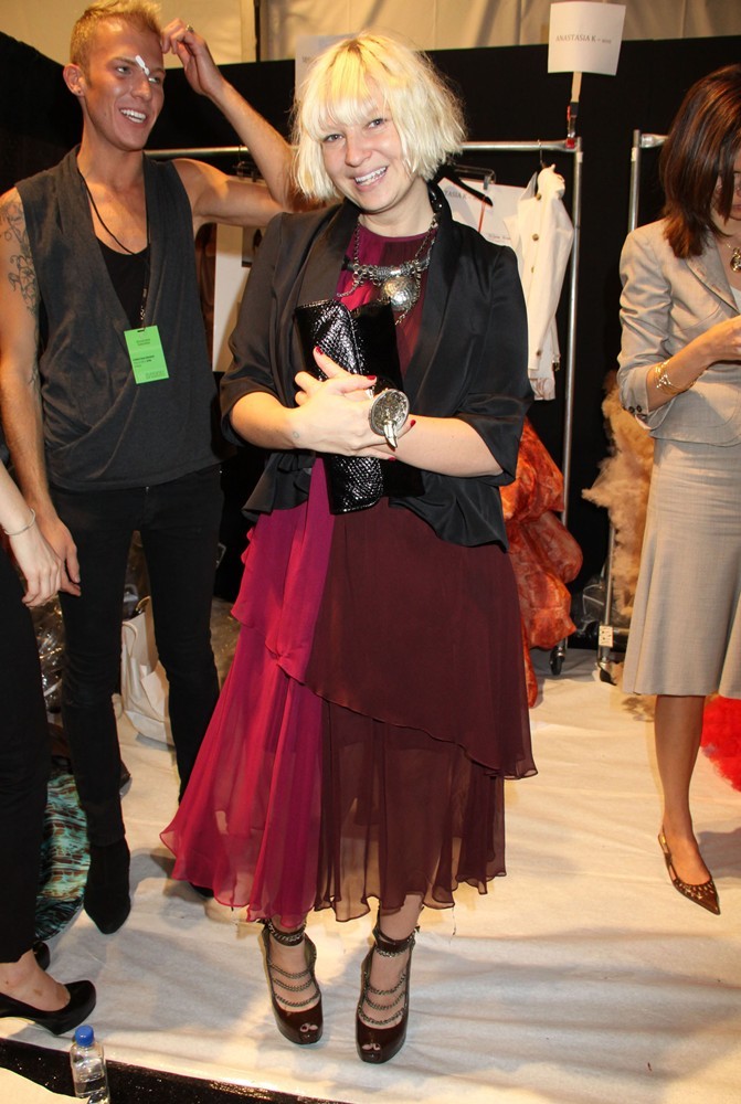 Sia Furler Picture 1 - Mercedes-Benz IMG New York Fashion Week Spring ...