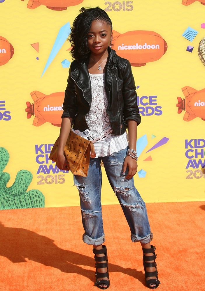 Skai Jackson Picture 1 - Nickelodeon's 28th Annual Kid's Choice Awards ...