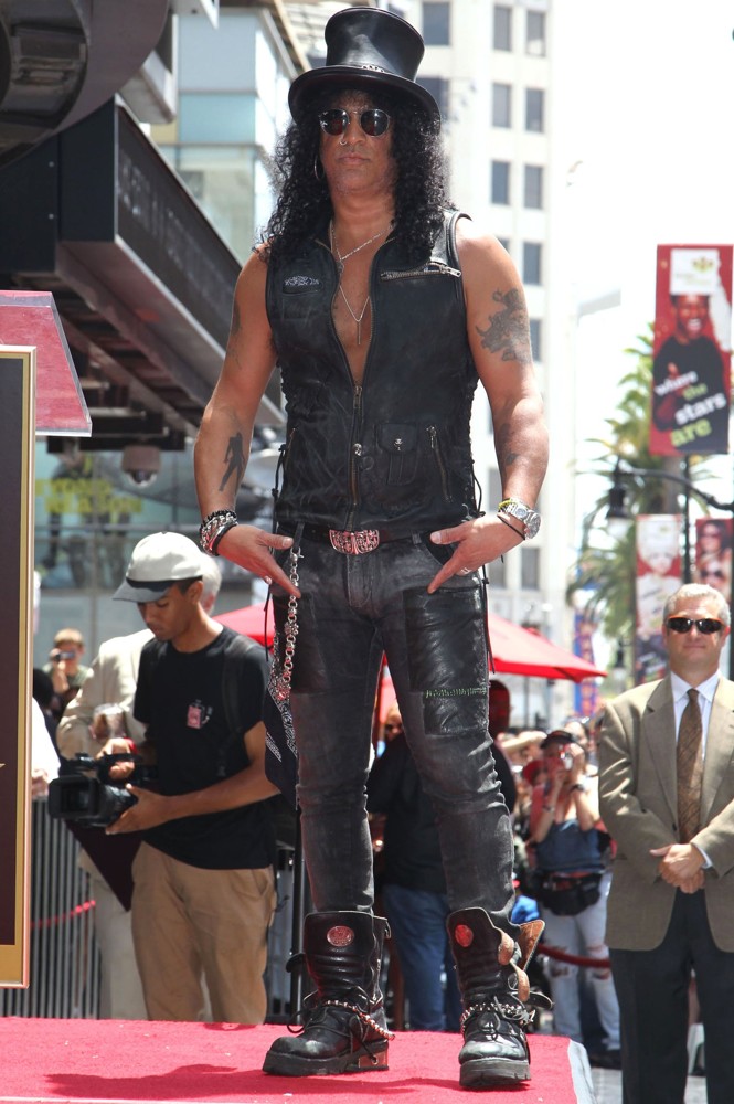 Slash Picture 75 - Slash Honored with A Star on The Hollywood Walk of Fame