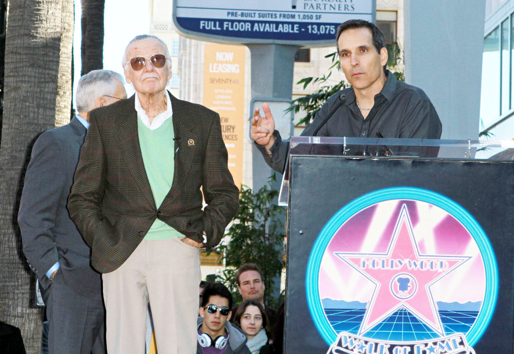 Stan Lee Picture 19 - Stan Lee Hollywood Walk Of Fame Star Induction ...
