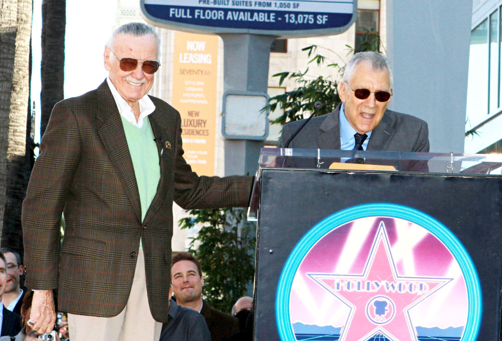 Stan Lee Picture 17 - Stan Lee Hollywood Walk Of Fame Star Induction ...