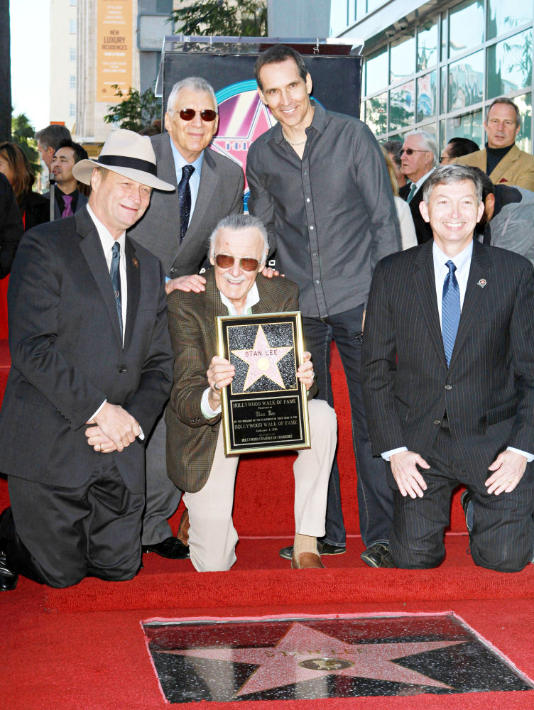 Stan Lee Picture 17 - Stan Lee Hollywood Walk Of Fame Star Induction ...