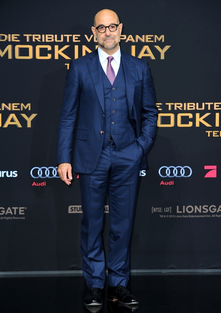 stanley-tucci Picture 1 - World Premiere of The Hunger Games ...