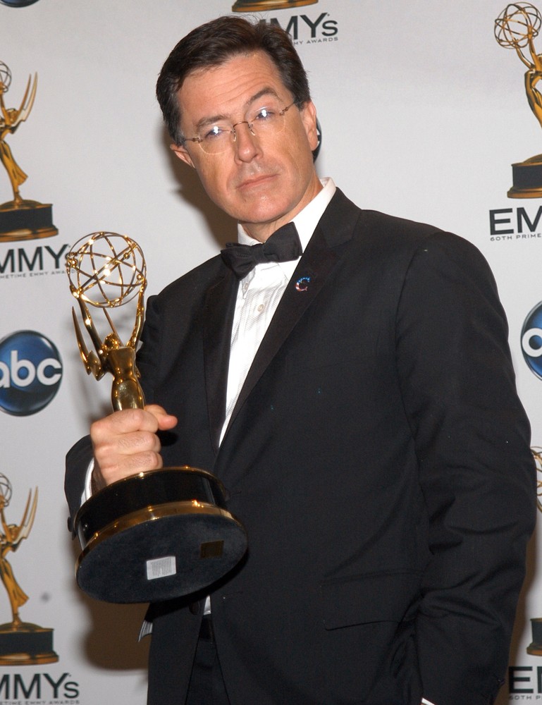Stephen Colbert Picture 1 - 60th Annual Primetime Emmy Awards - Press Room